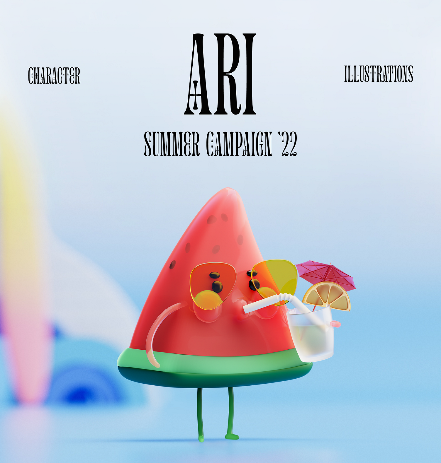 ARI: Summer Campaign '22 by Anna Kirilenko for Vogel on Dribbble