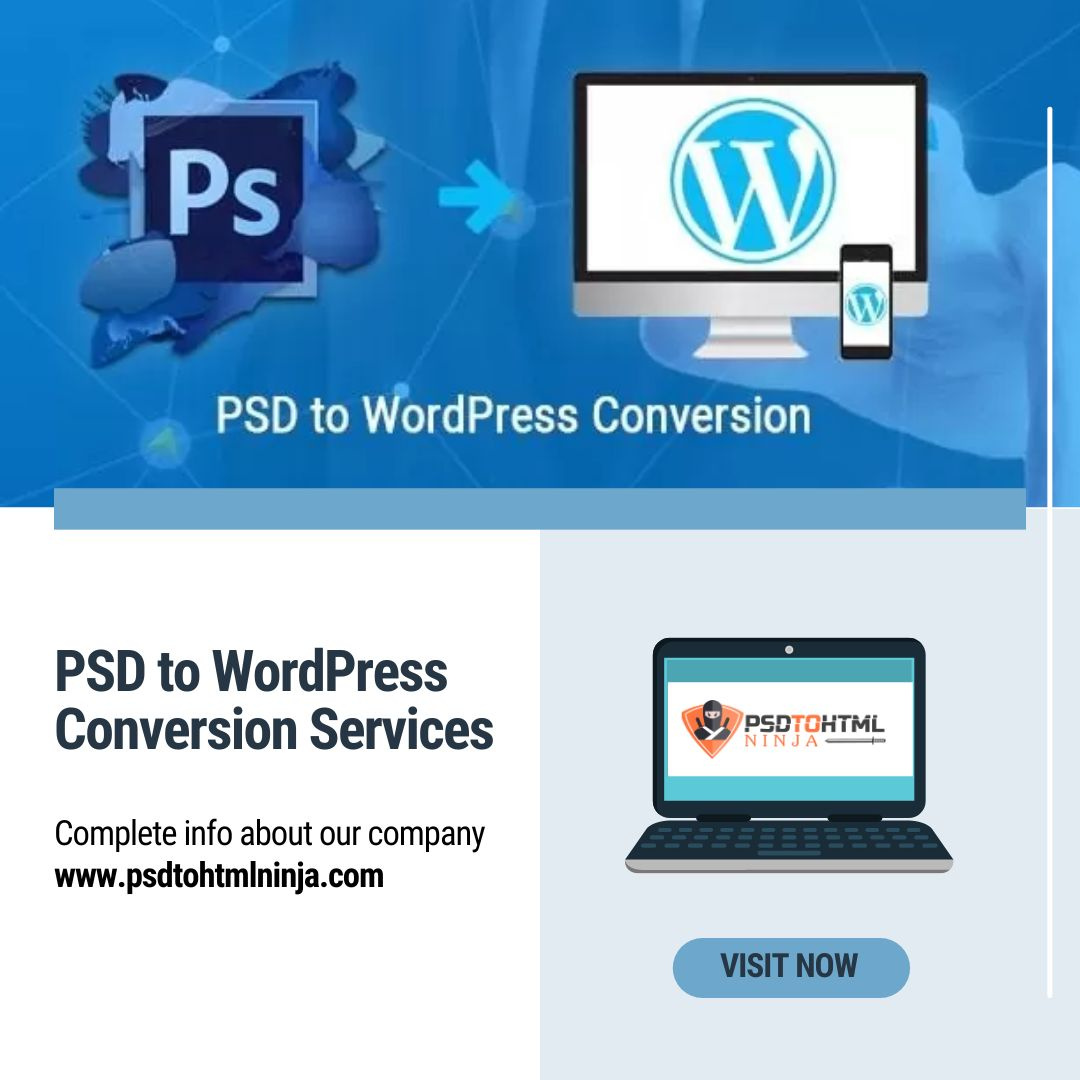 PSD to WordPress Conversion Services by PSDtoHTMLNinja on Dribbble