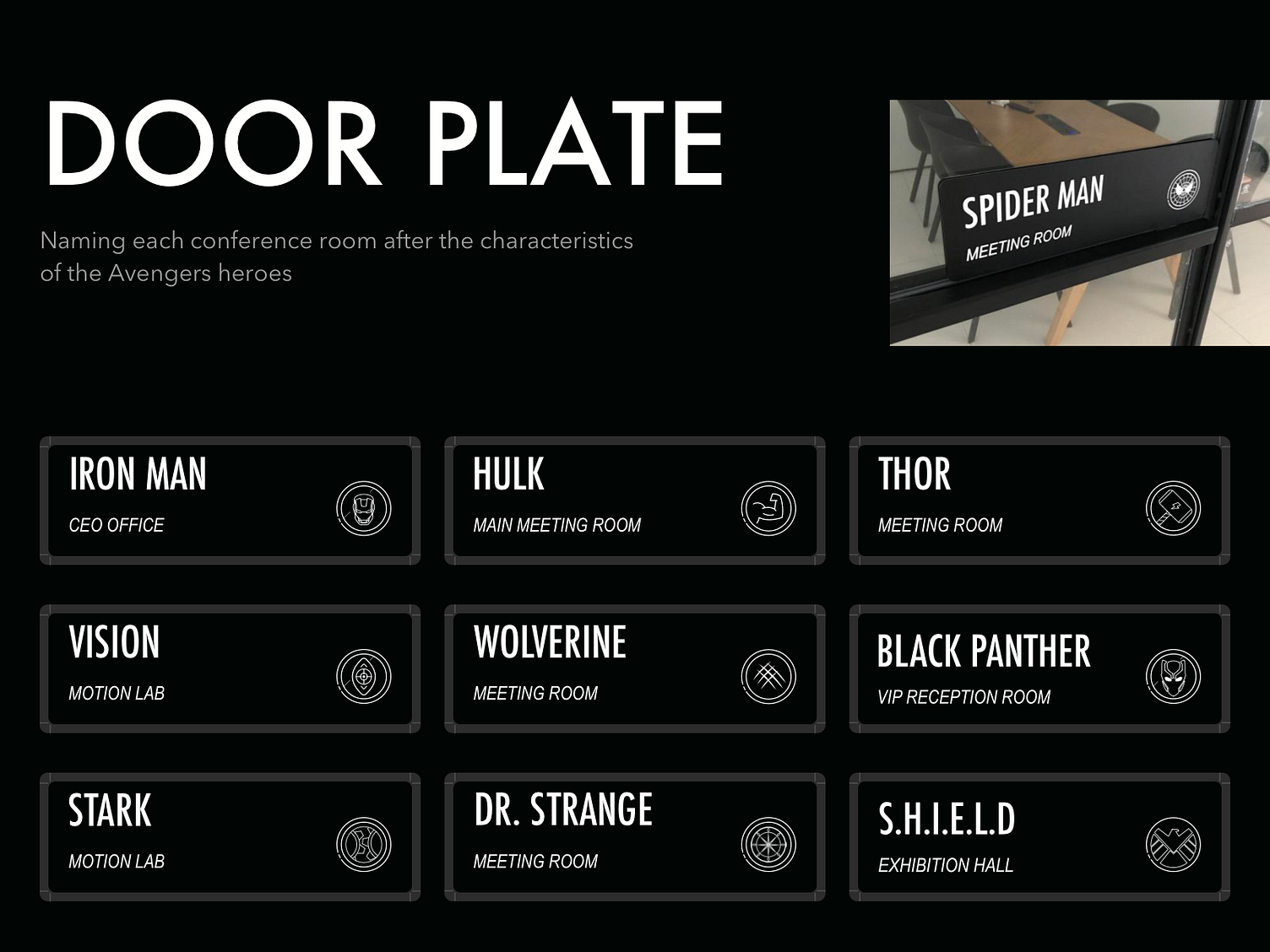 Door Sign Design by Bowen on Dribbble