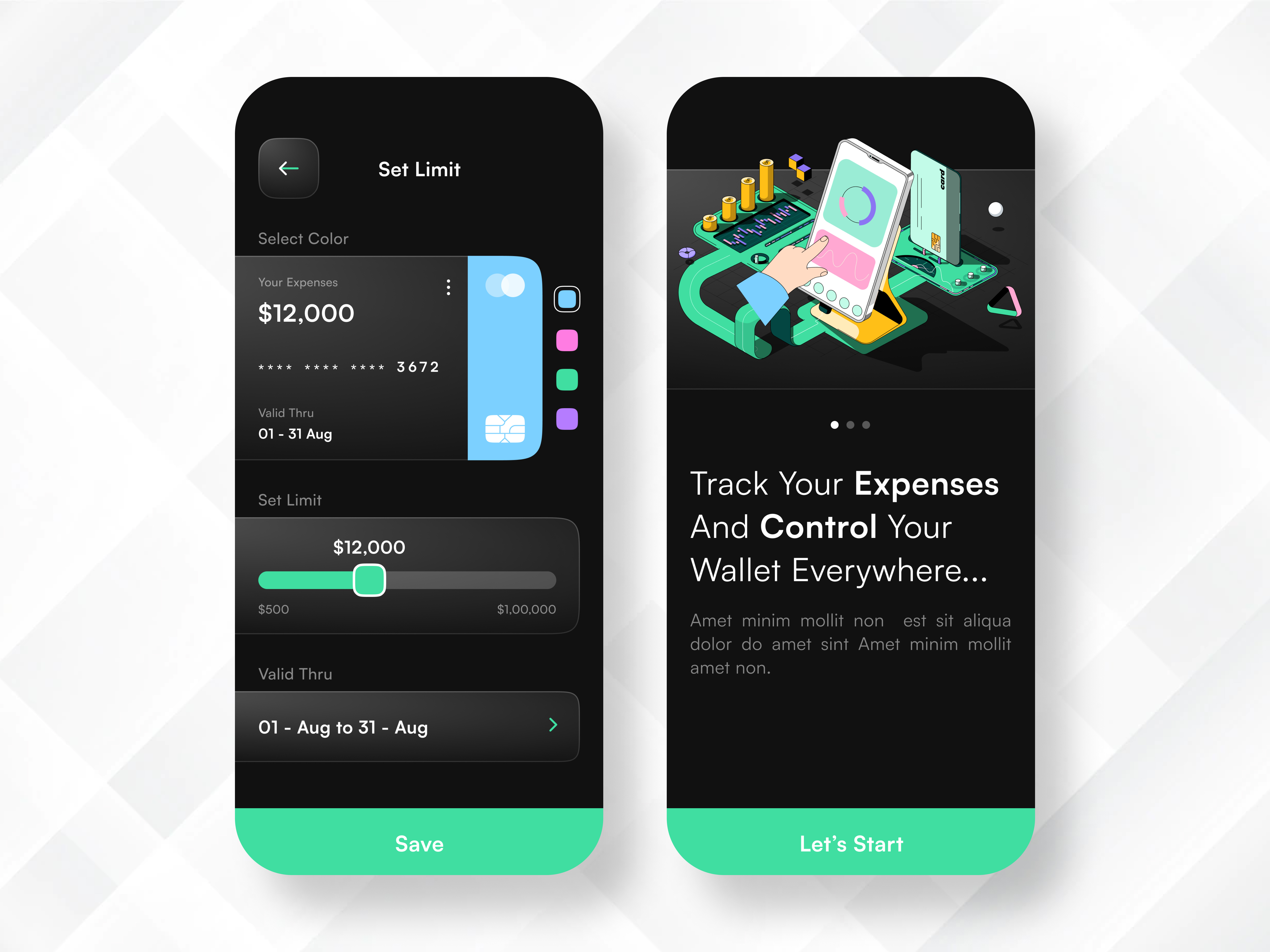 Expense Tracker App by Auxano Global Services on Dribbble