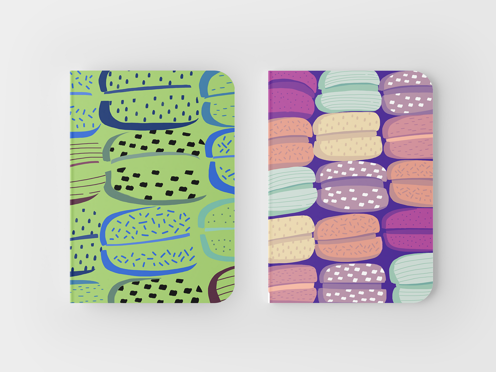 Notebook cover design by Magdalena Herichova on Dribbble