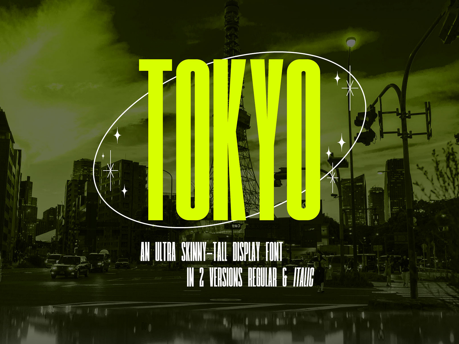 TOKYO - Display font by Chris Friske on Dribbble