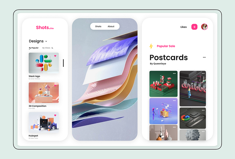 Pinterest Desktop App Ui by Domini on Dribbble