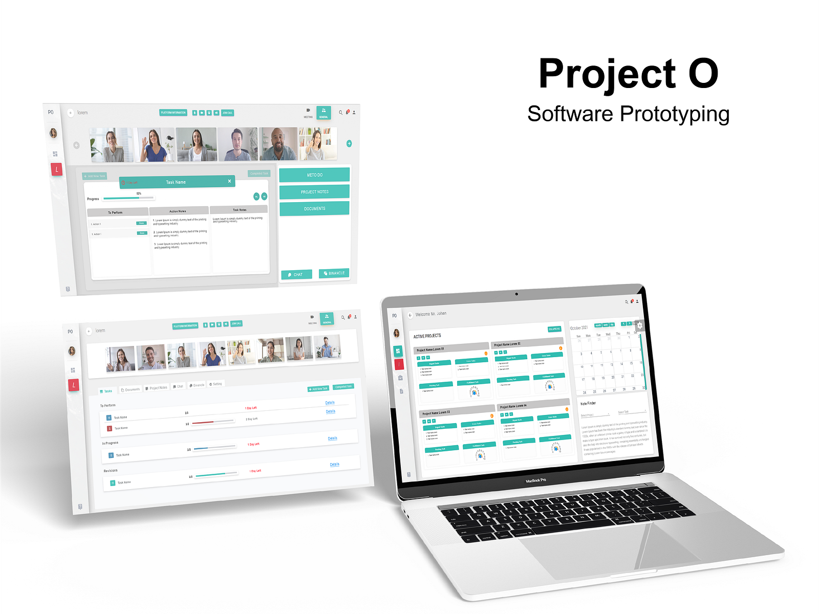 Project O (Project Management) Software Design by Arslan Tariq on Dribbble