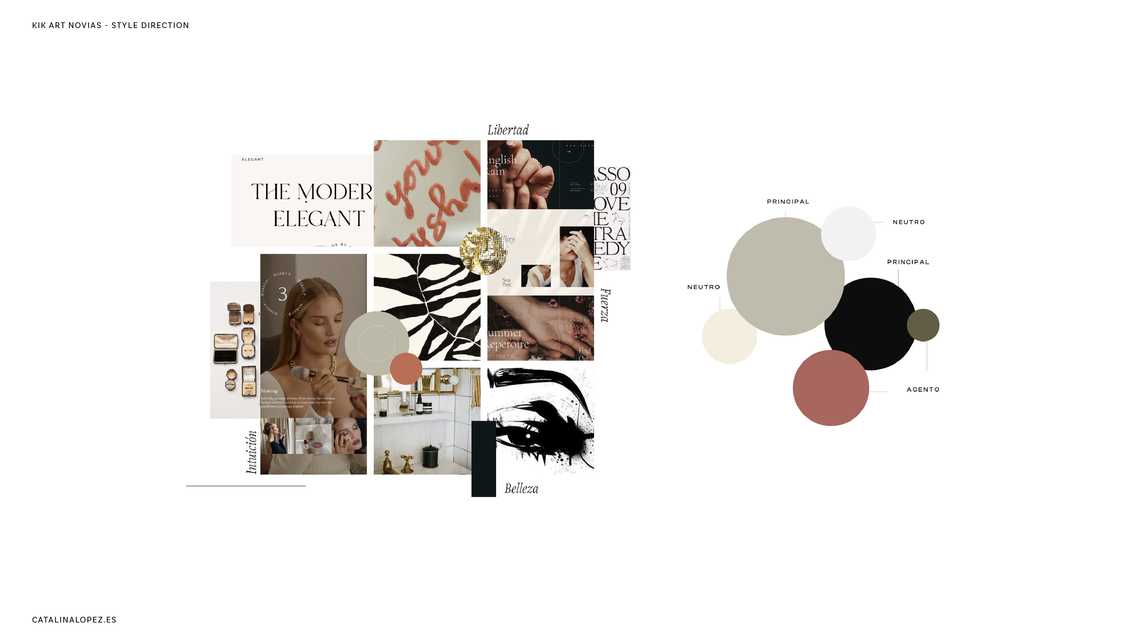 Kik Art Branding, Visual identity, Web design by Catalina López on Dribbble