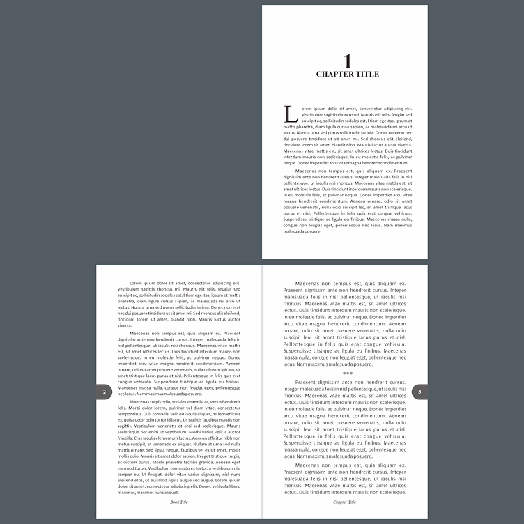 Novel Layout Template by Edi Riyanto on Dribbble