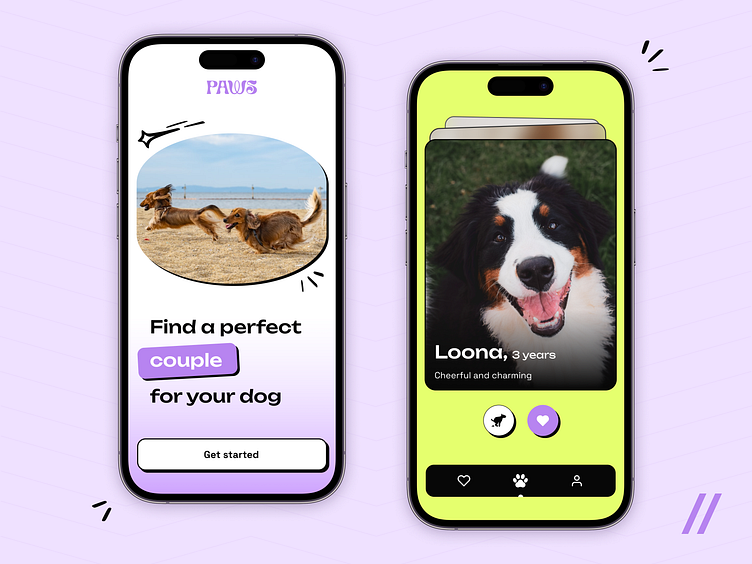 Dating Mobile IOS App for Pets by Purrweb UI/UX Agency on Dribbble