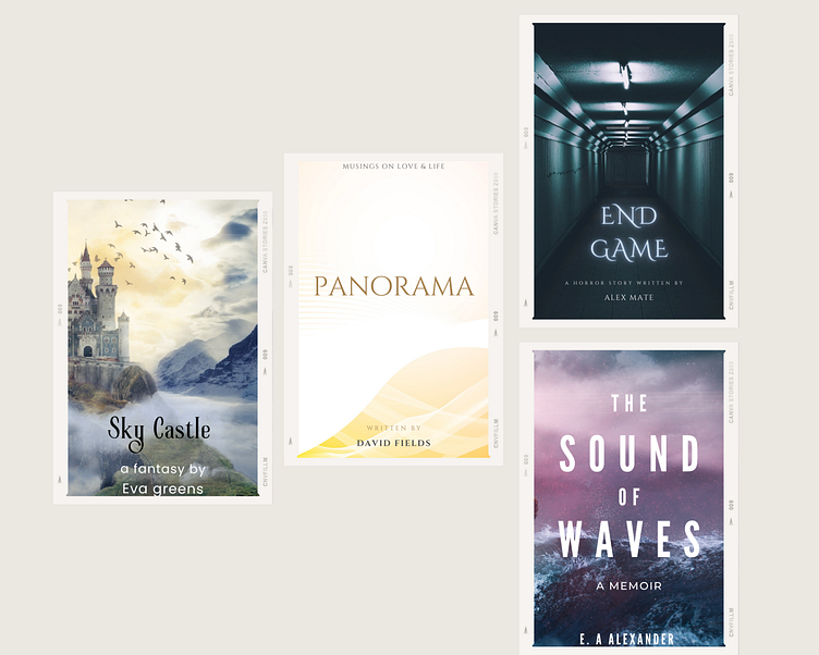 E-Book cover designs by Maria Waseem on Dribbble