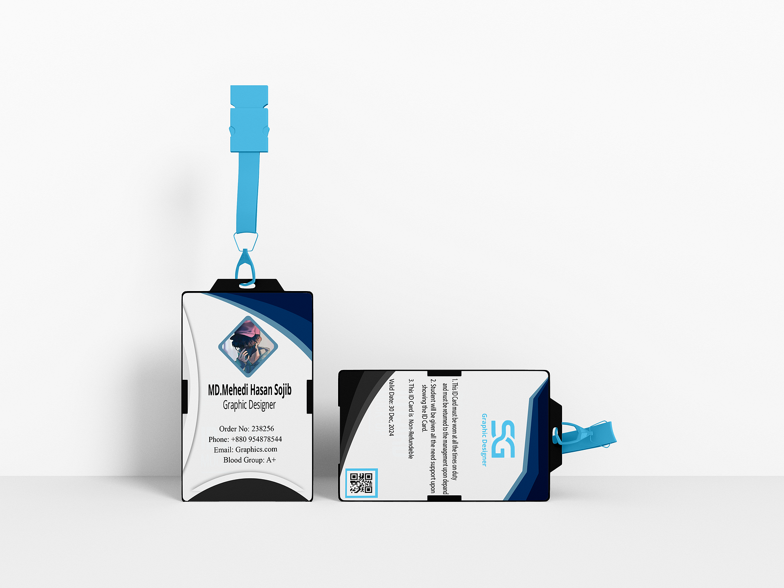 ID Card Design by Md Mehedi Hasan Sojib on Dribbble