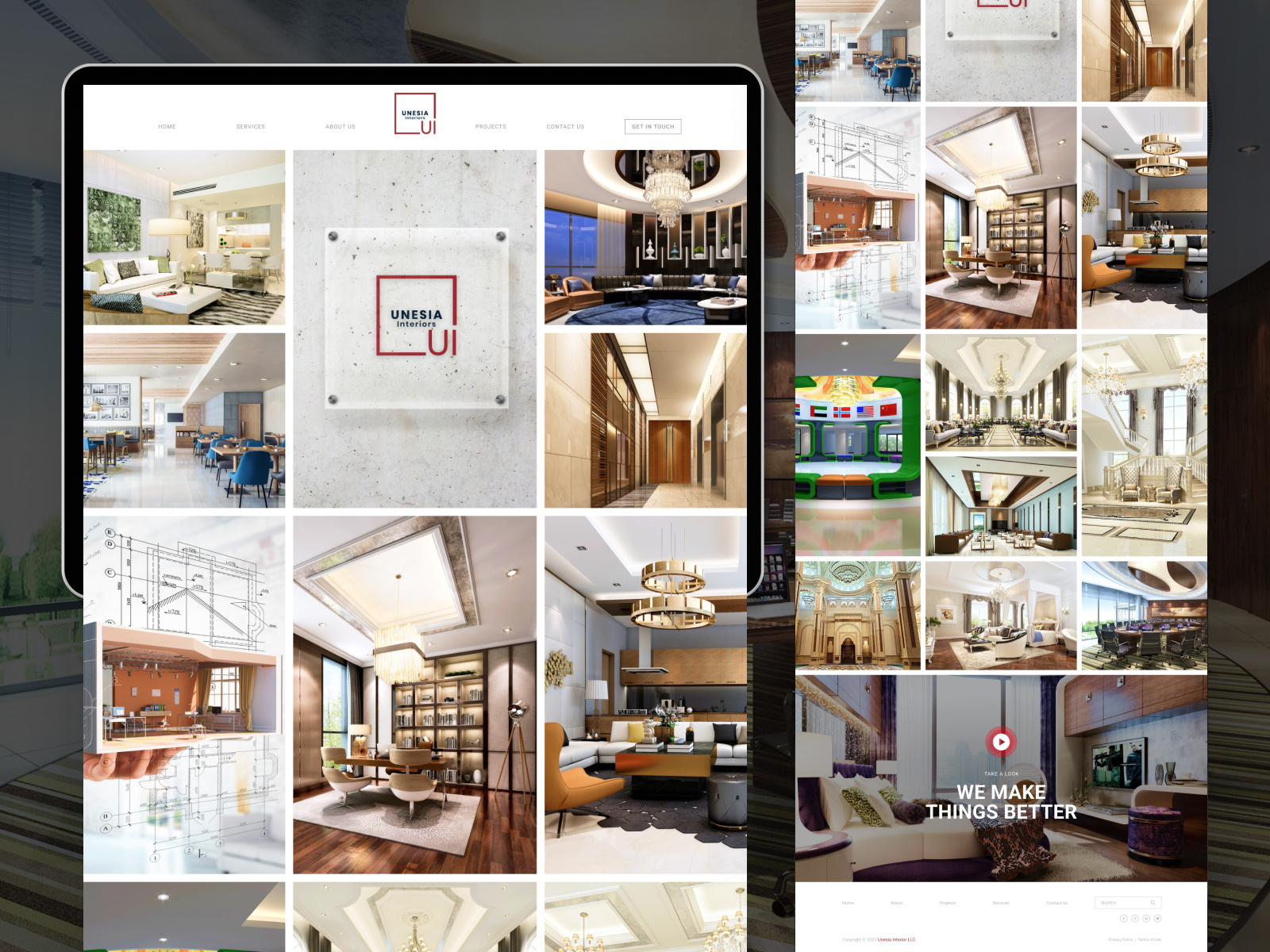 UNESIA | UI/UX | Web design by Branex LLC on Dribbble