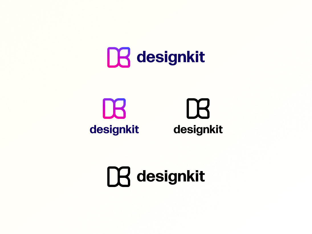 Day 74 - designkit logo by Rob Daniels on Dribbble