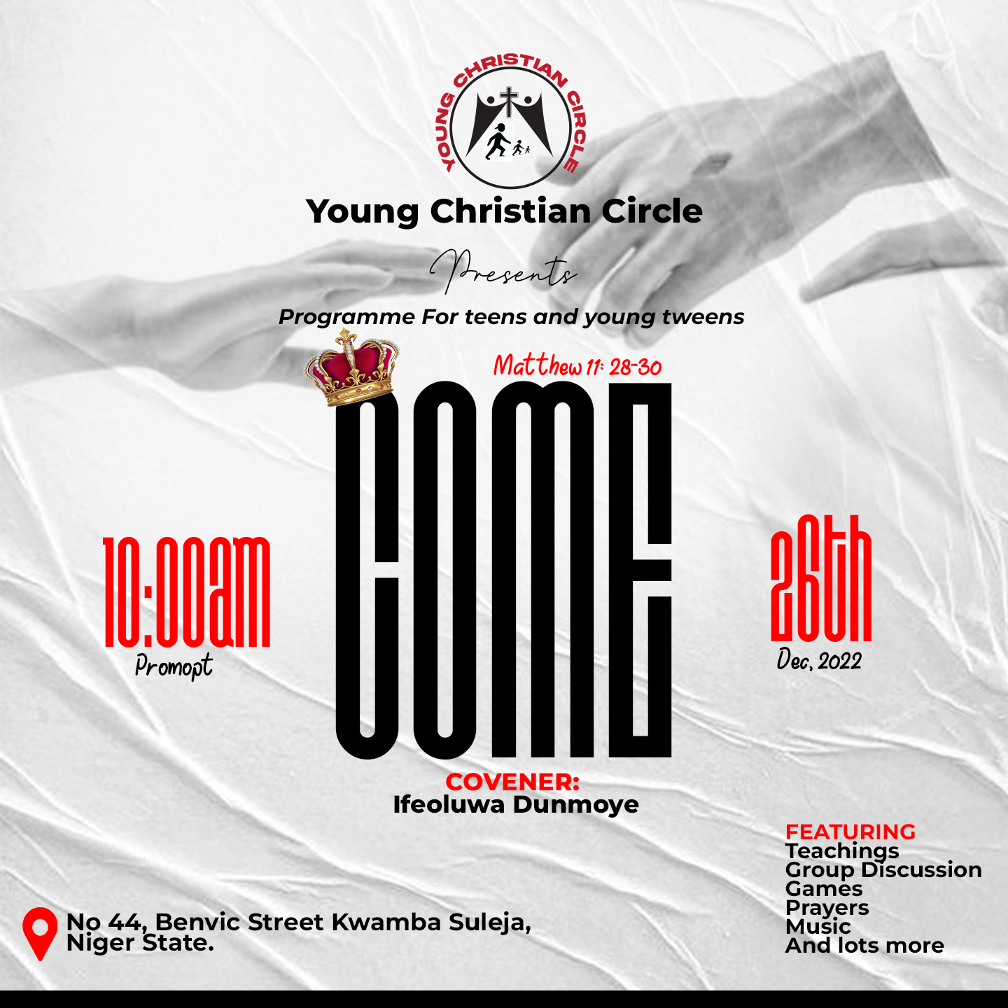 Church Program Design by Glide media on Dribbble