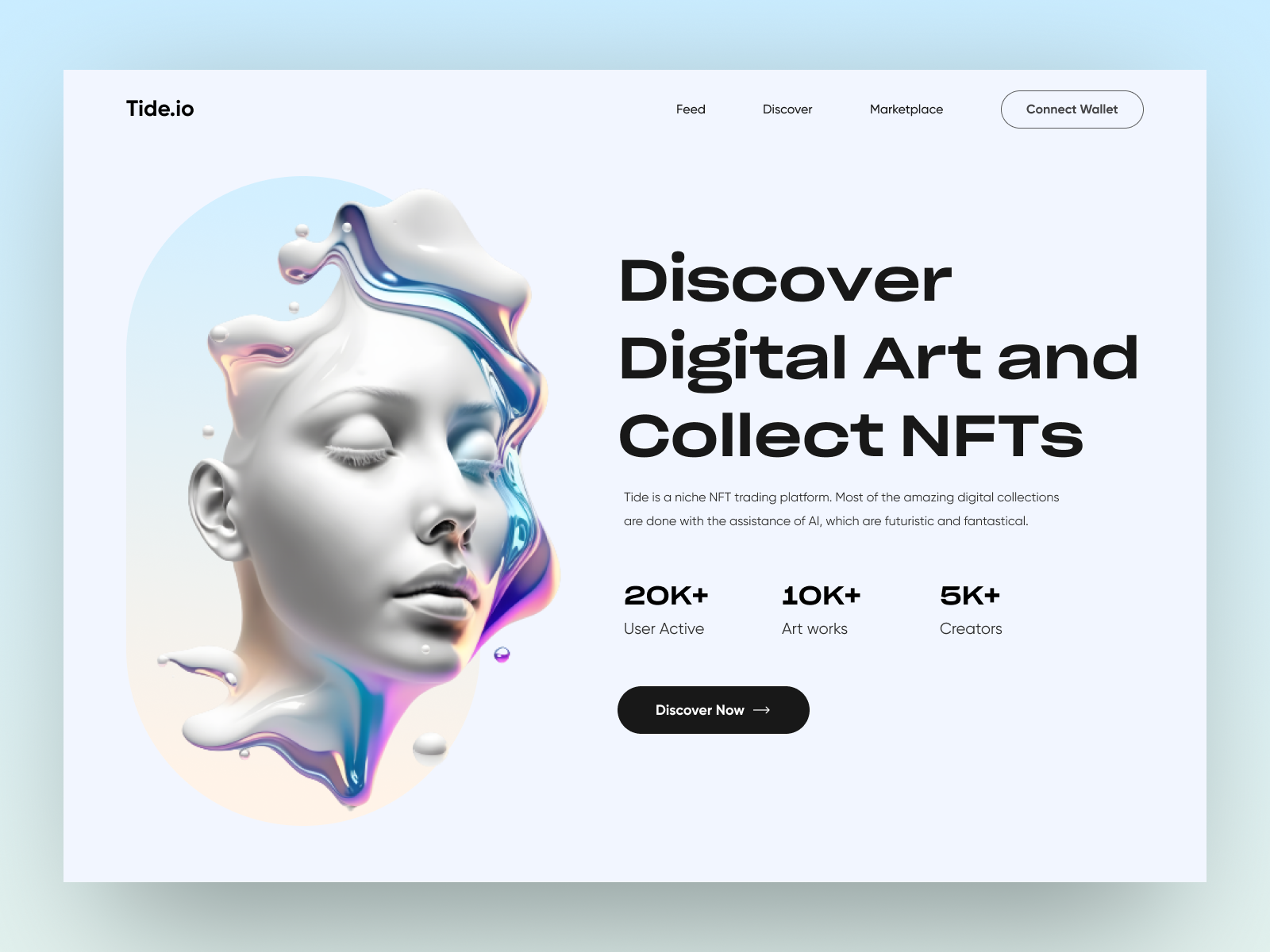 NFT Market - NFT Website Design by Cosmo Corgi on Dribbble