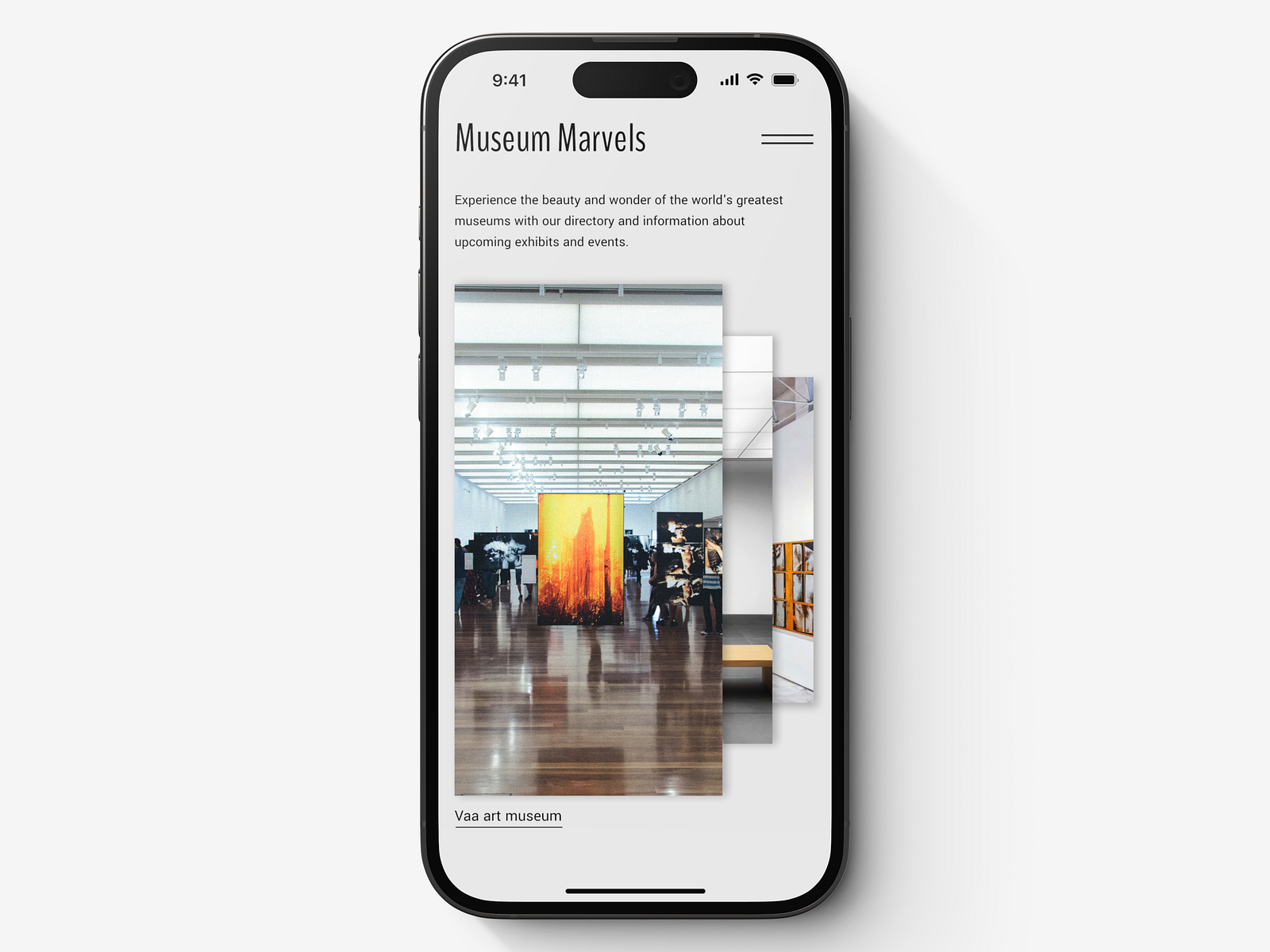 Museum Marvels UI by Nivesh Birangal on Dribbble