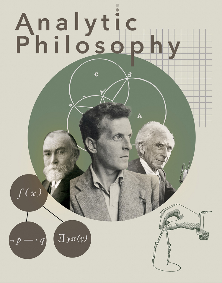 Analytic Philosophy Editorial Collage by Kyle Shaffer on Dribbble