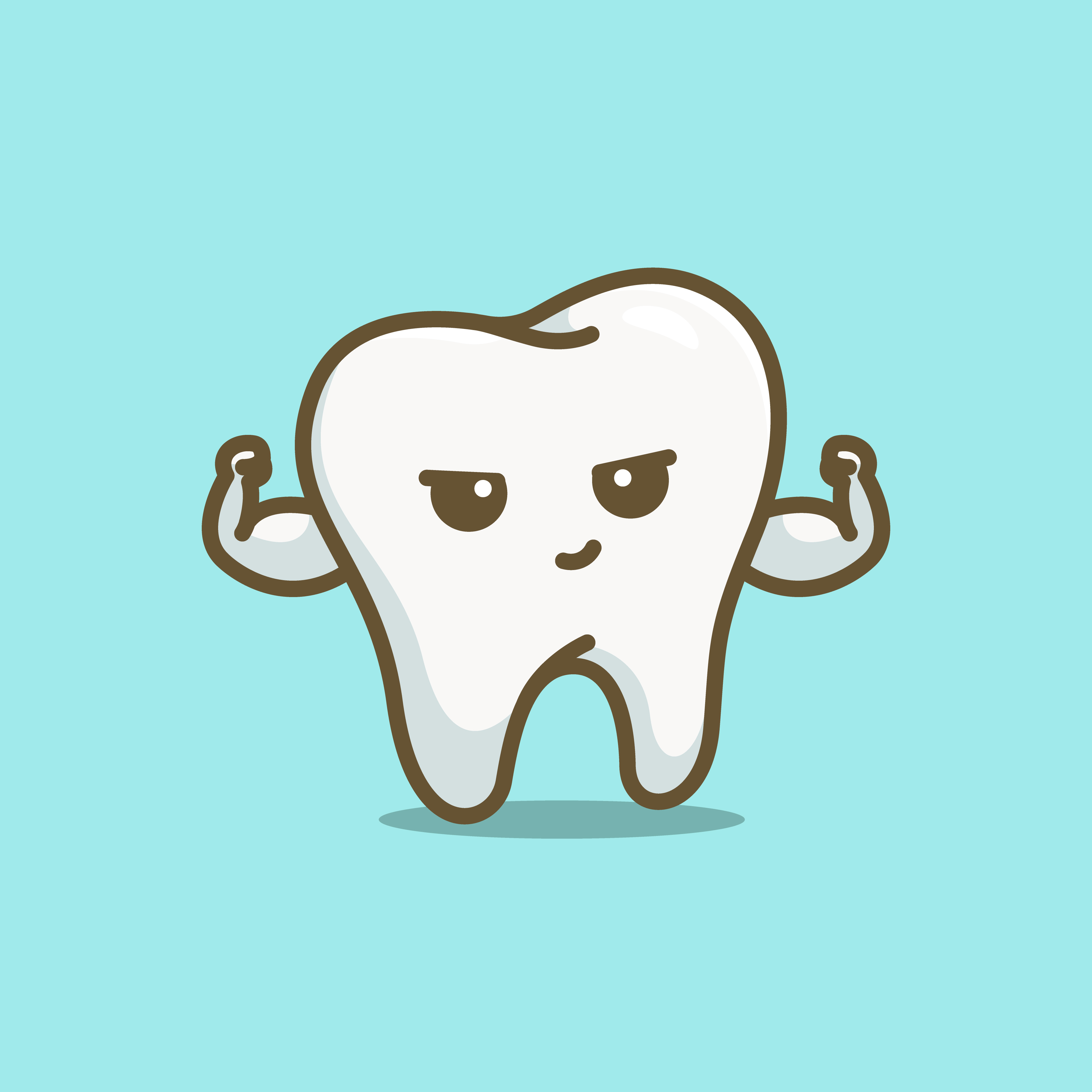 Cute tooth cartoon collections 🦷🦷 by Satisfactoons on Dribbble