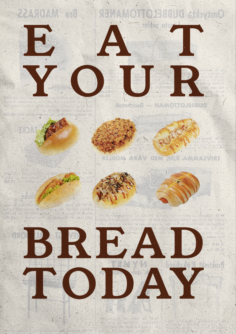 Bread Posters; Bread isn't your foe by Jjeou on Dribbble