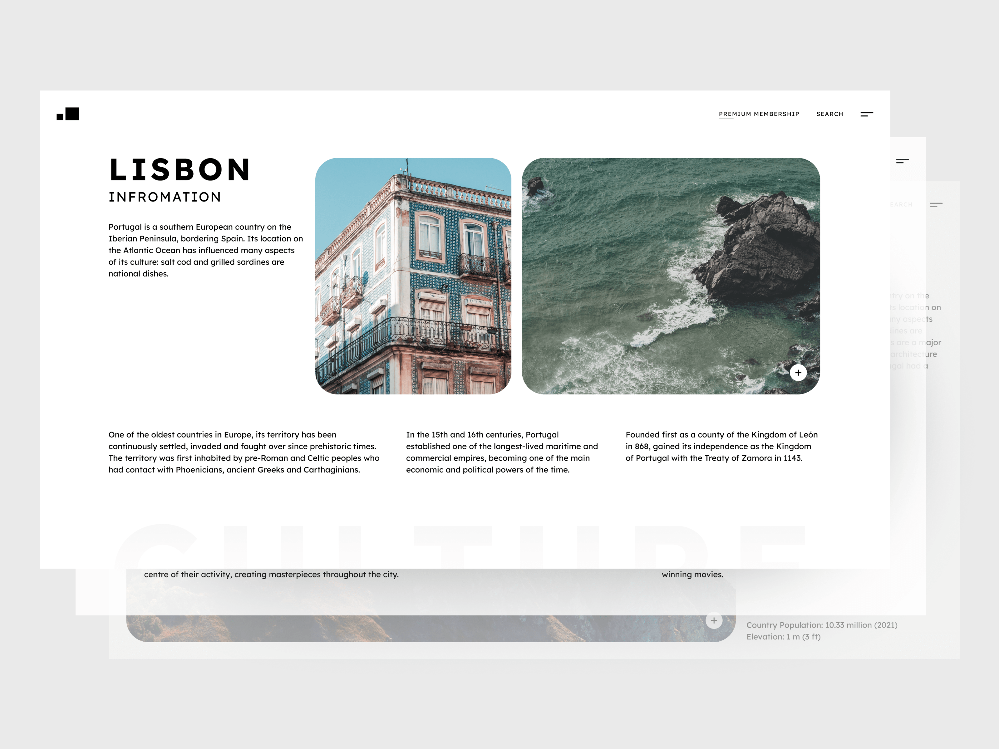 Travel Guide - Visual UI Design by Adrin ~ on Dribbble