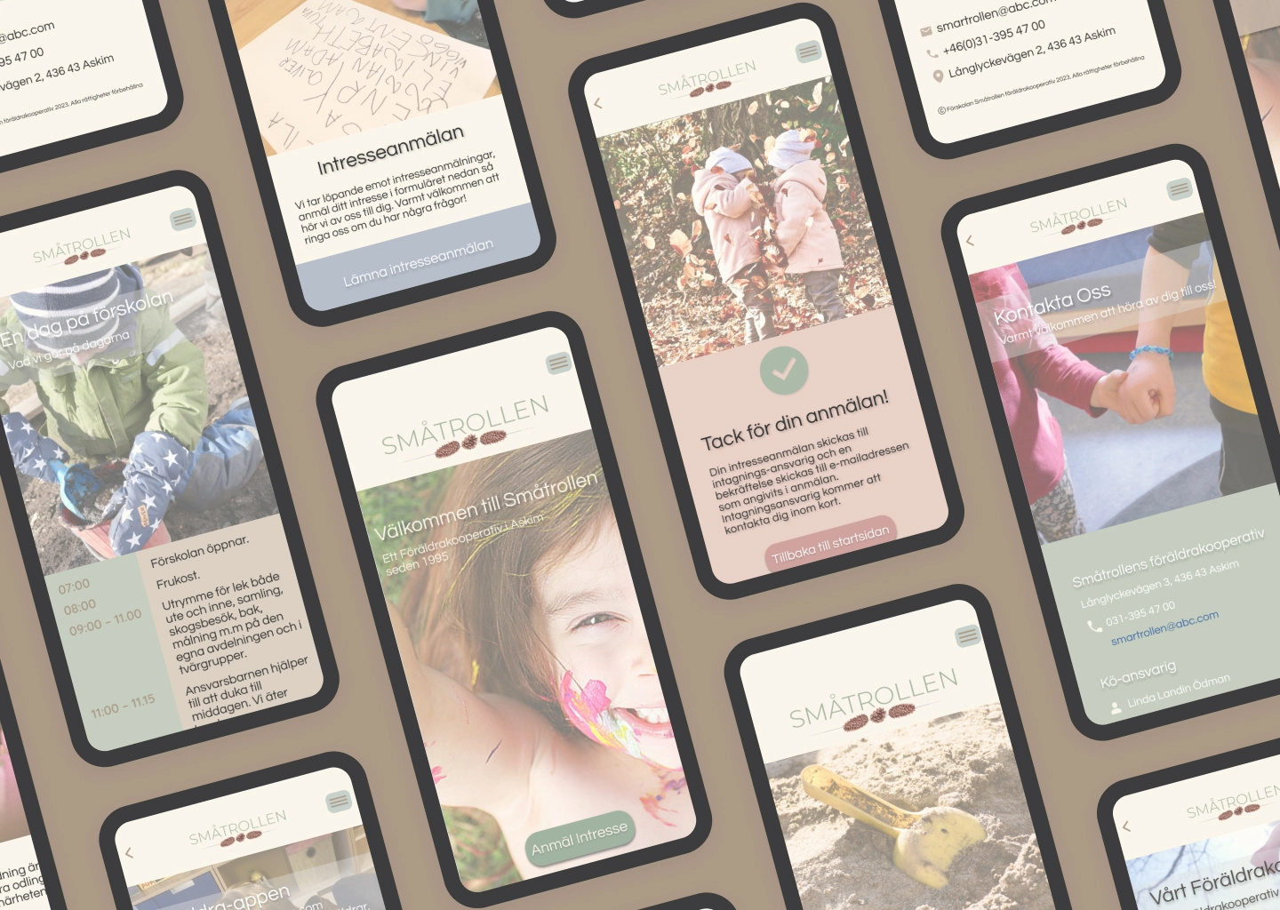 UX Design - Designing a website for a Swedish kindergarten by Leo ...