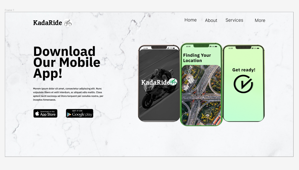 Landing page by Ayodele Segun Olajide on Dribbble