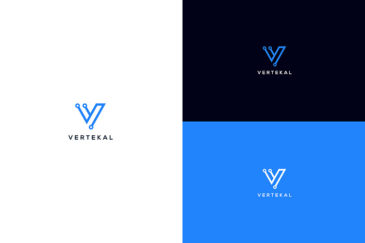 Vertekal Logo Branding By Tarikul Islam On Dribbble
