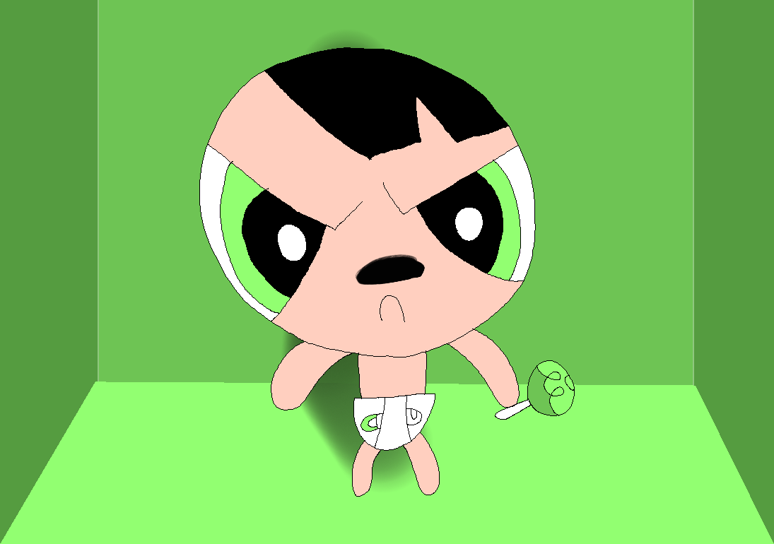 Powerpuff Girls Buttercup Baby