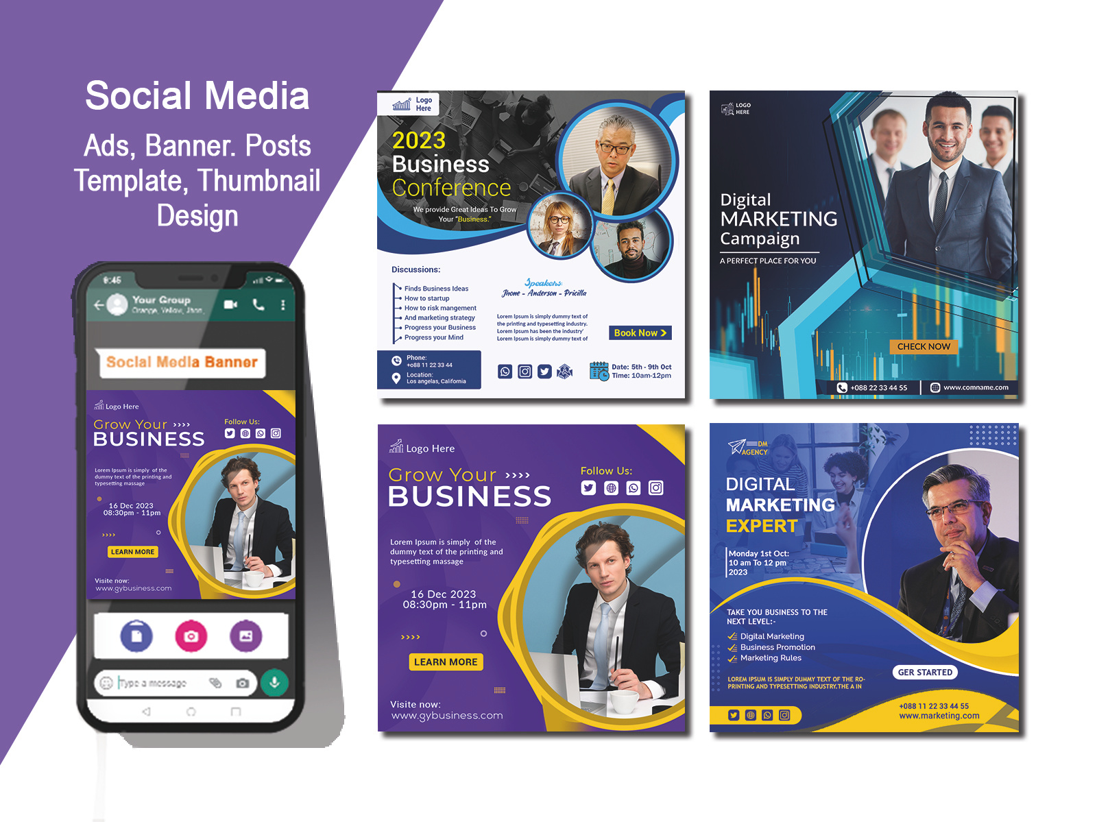 Business & Digital Marketing Social media post design by Anisur Rahman ...