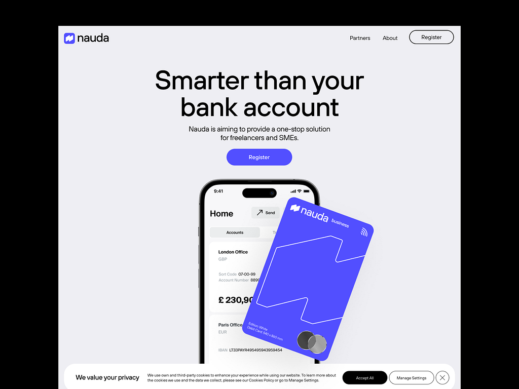 Nauda Web by Mitya Andrievskiy on Dribbble