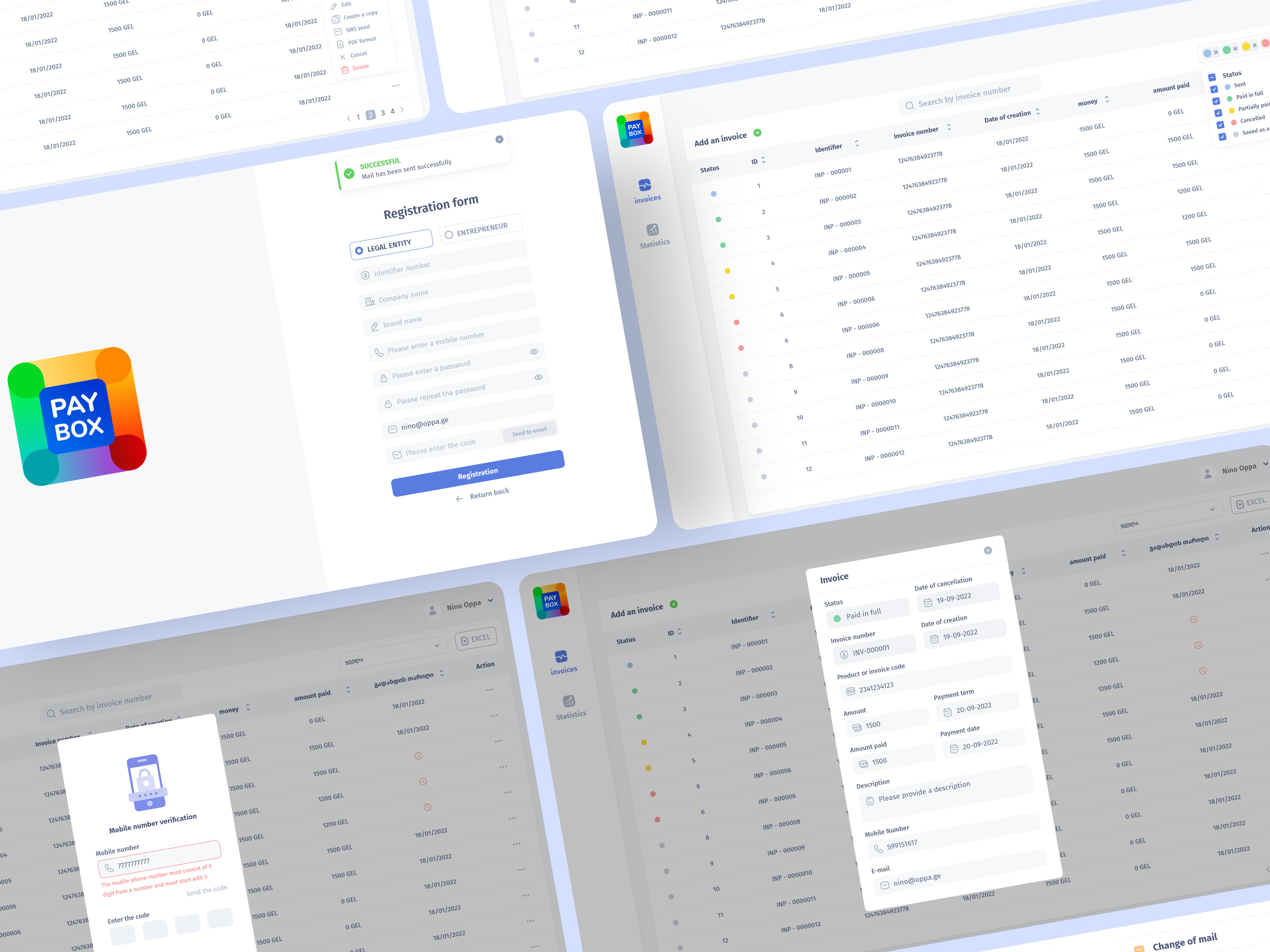 INVOICE BOX by Nino Pir on Dribbble