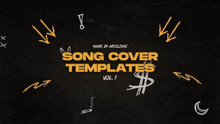 #madebyartssini Vol. 1 | Song Cover Templates by Artssini on Dribbble