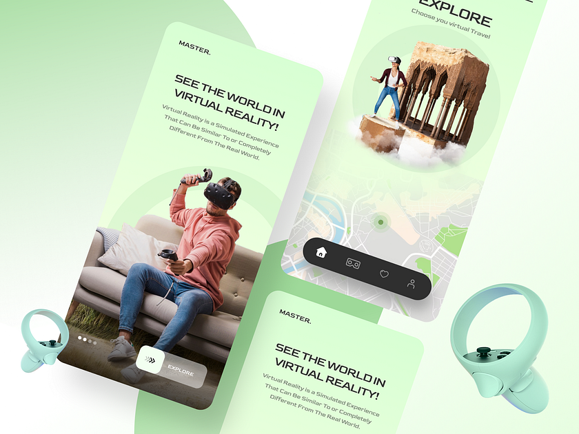 Browse thousands of Vr UI images for design inspiration | Dribbble