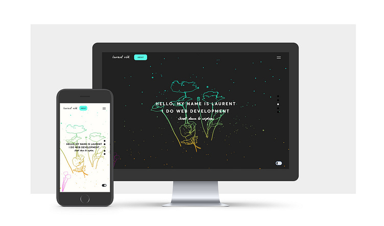 laurentvbk.dev I 3D web app demo (React, Three.js) by Laurent Van ...