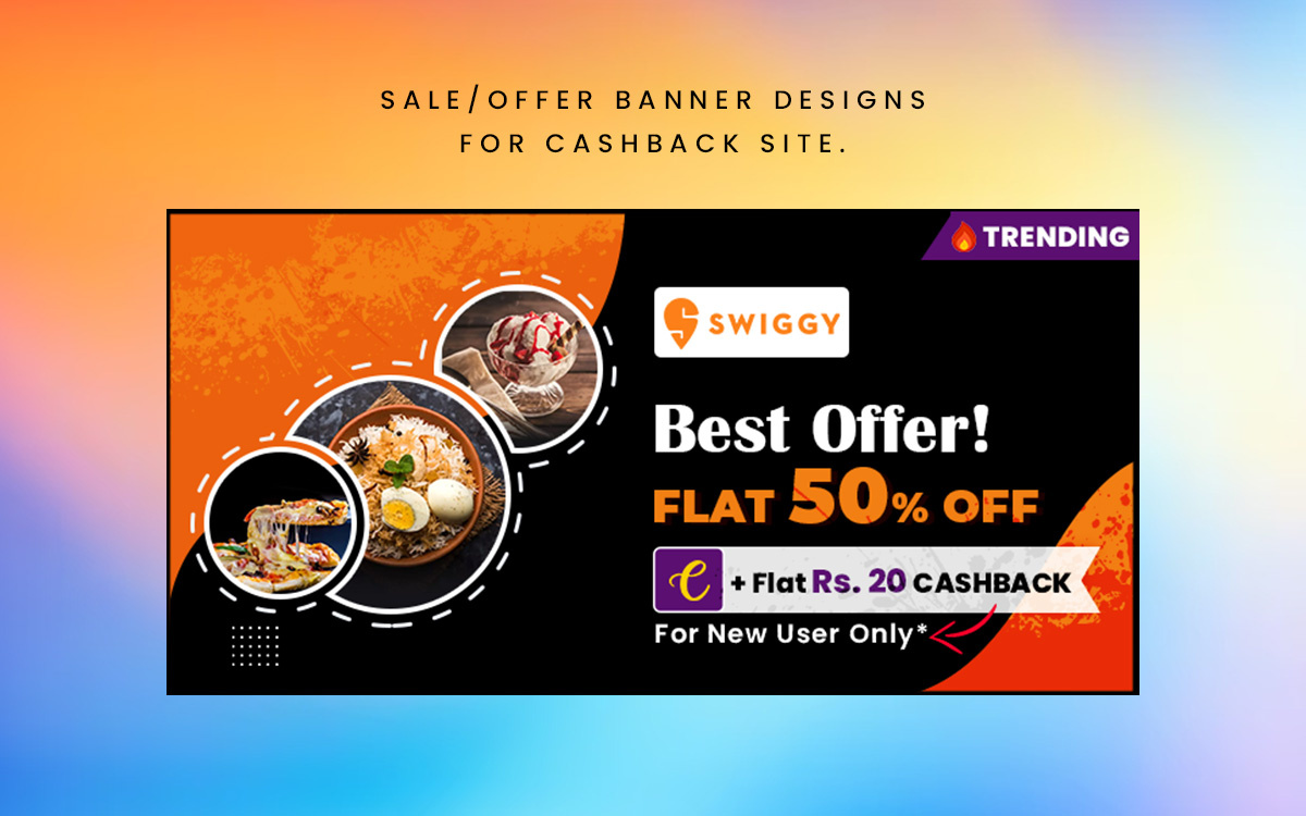 Sale promotion Offer Banner Designs. by Tanya Jain on Dribbble