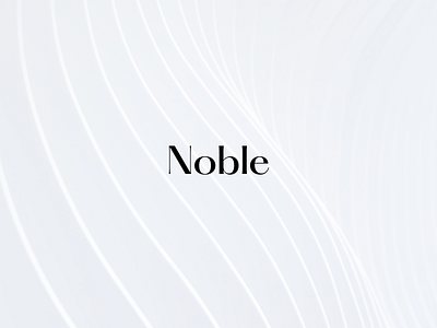 Noble logotype by Helen Jhones on Dribbble