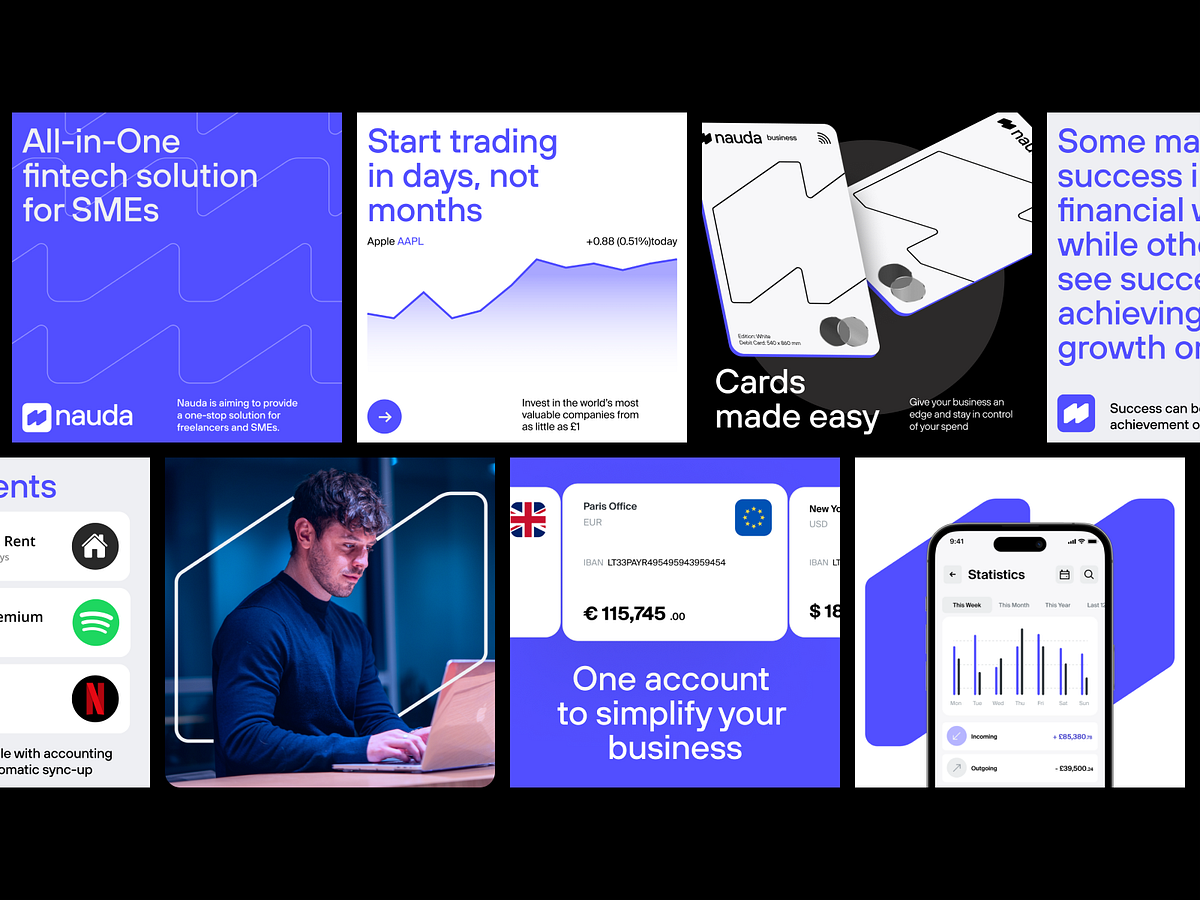 Nauda Social Media Design | Instagram Feed by Mitya Andrievskiy on Dribbble