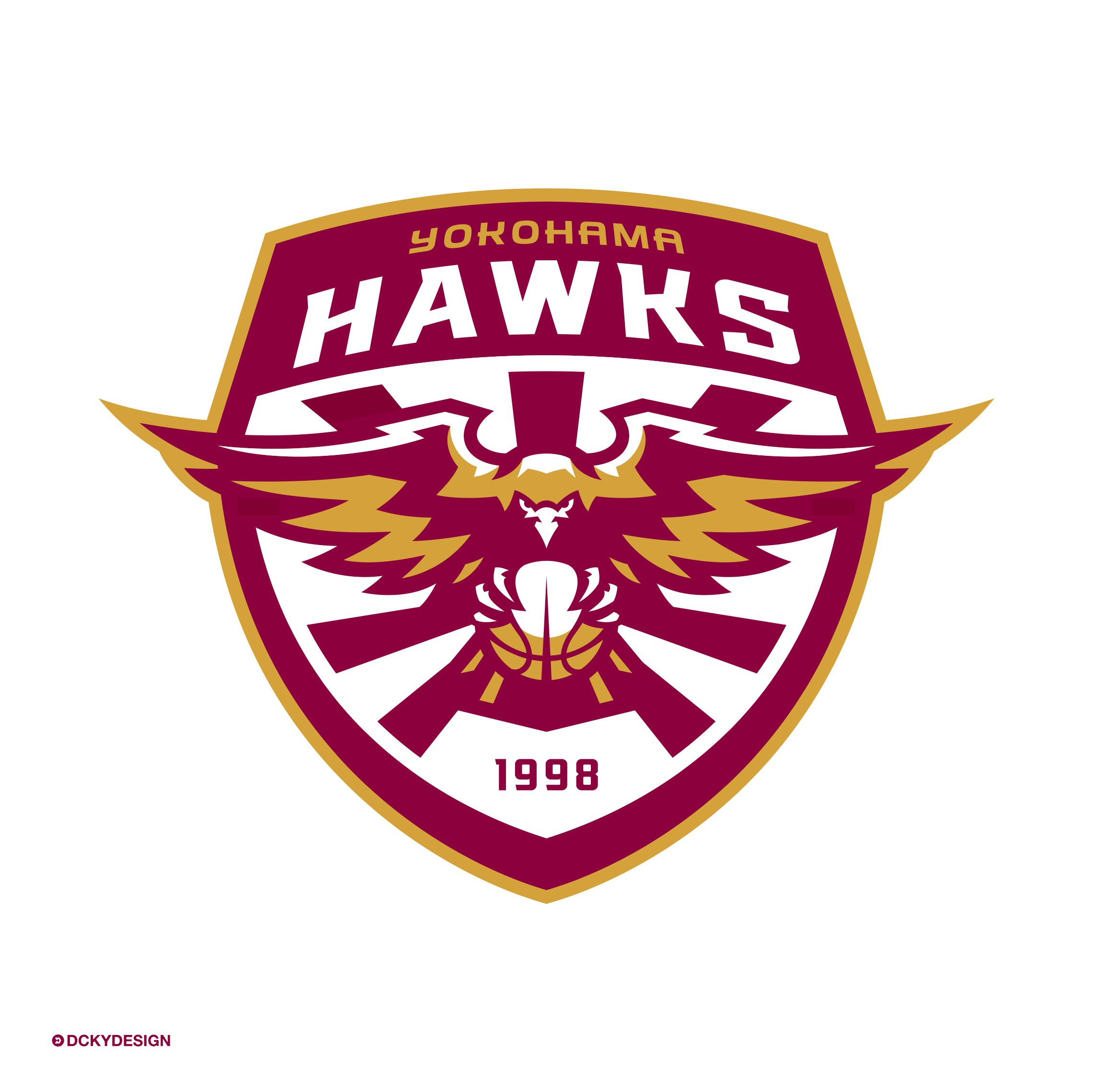HAWKS LOGO by Dckydesign on Dribbble