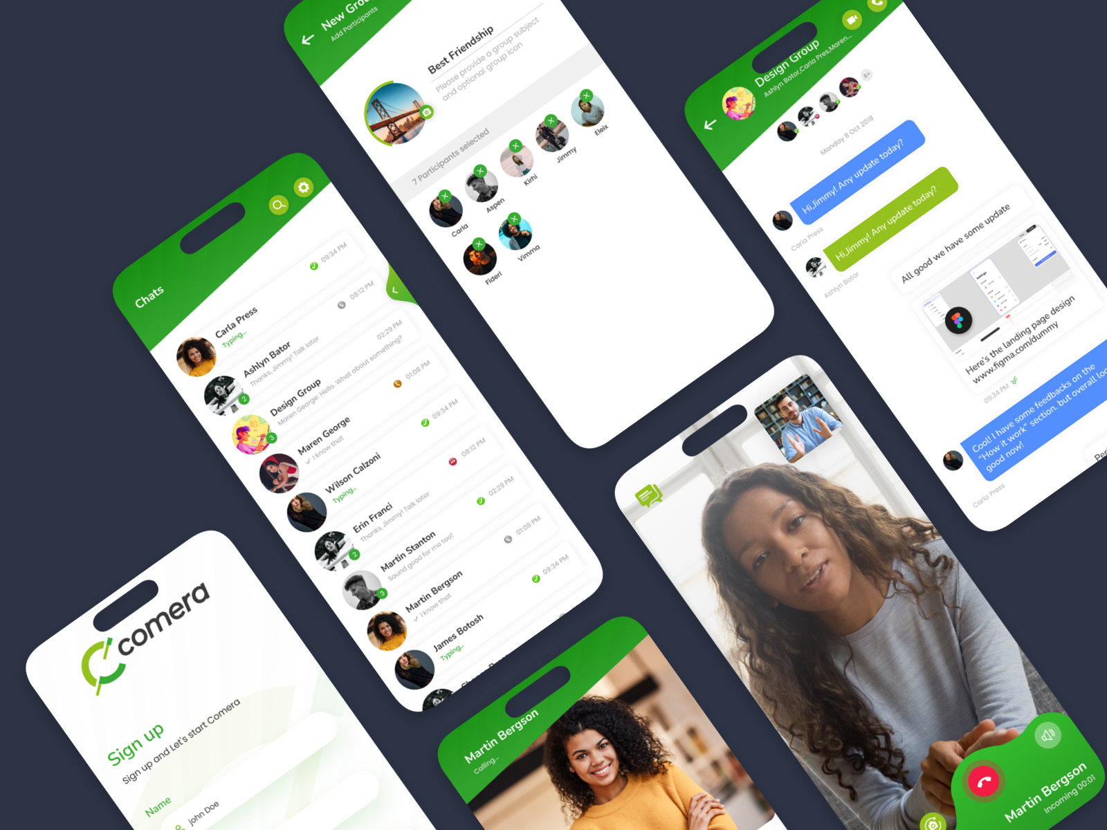 Comera | Mobile App design | User experience by Branex LLC on Dribbble