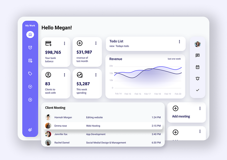 Web UI Design by Honey Hexa on Dribbble