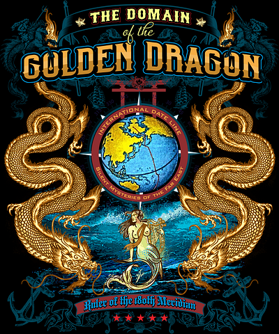 The Domain of the Golden Dragon by Roedien on Dribbble