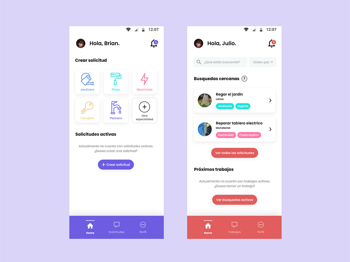 Fixi - App by Brian Villoldo Yegros on Dribbble