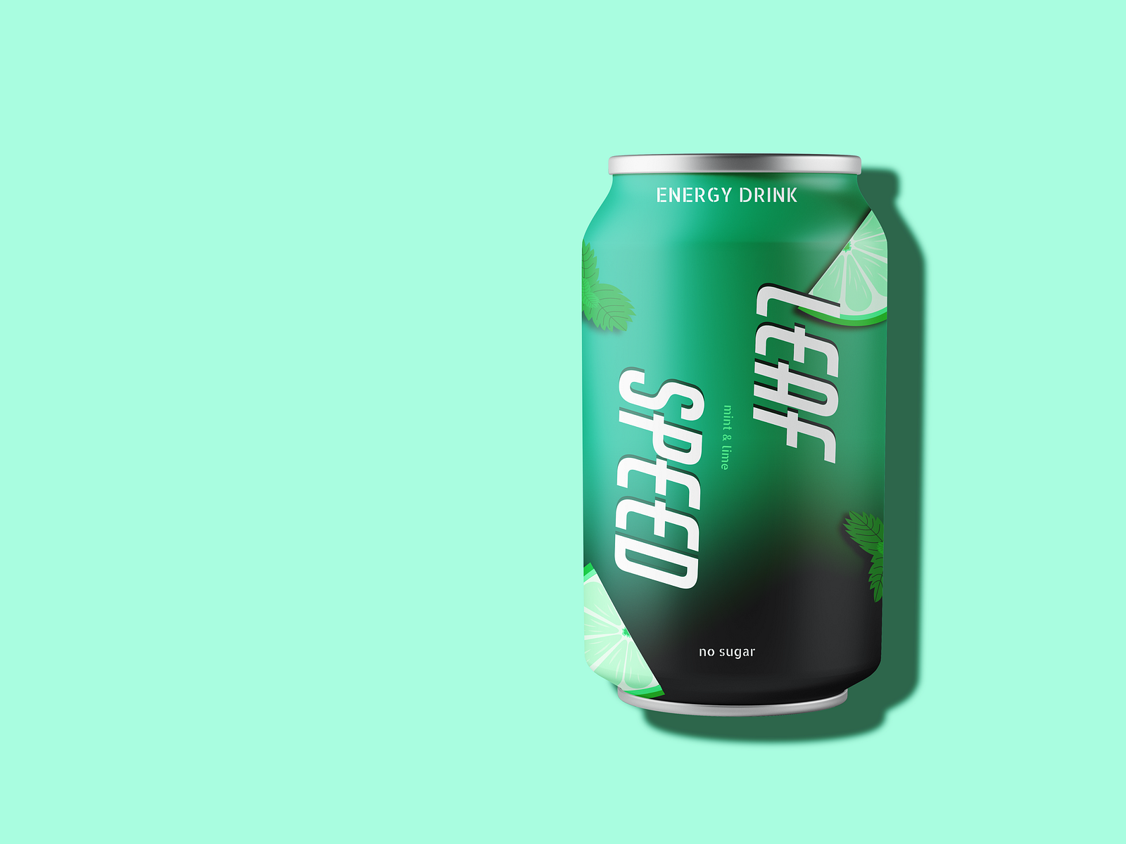 Packaging for a healthy energy drink - Leaf Speed by Rogoveanu Daira on ...