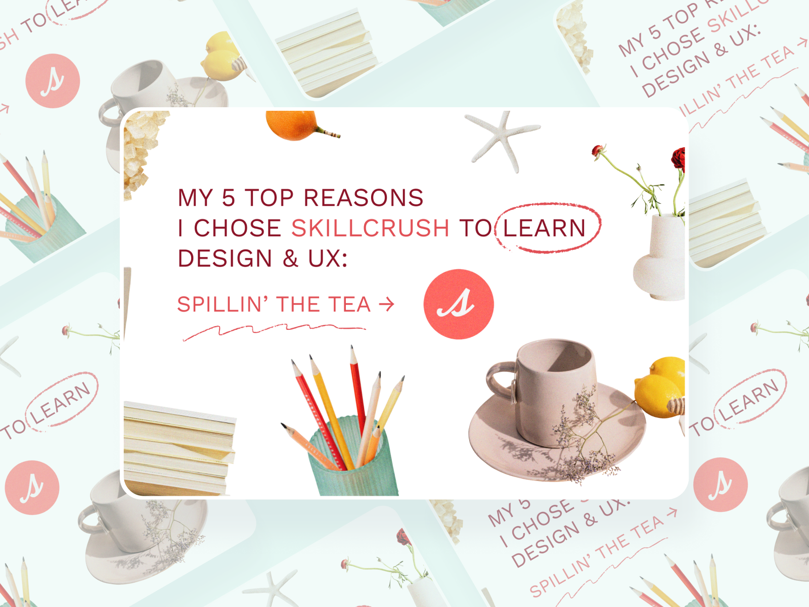 Skillcrush Marketing・UI/UX Week UGC Post by Victoria H. Farr on Dribbble