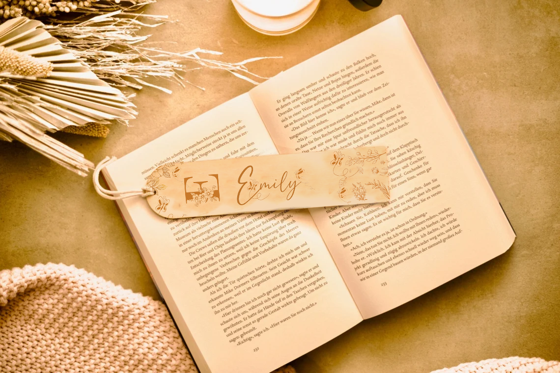 Emily Bookmark Design by Black Designology on Dribbble