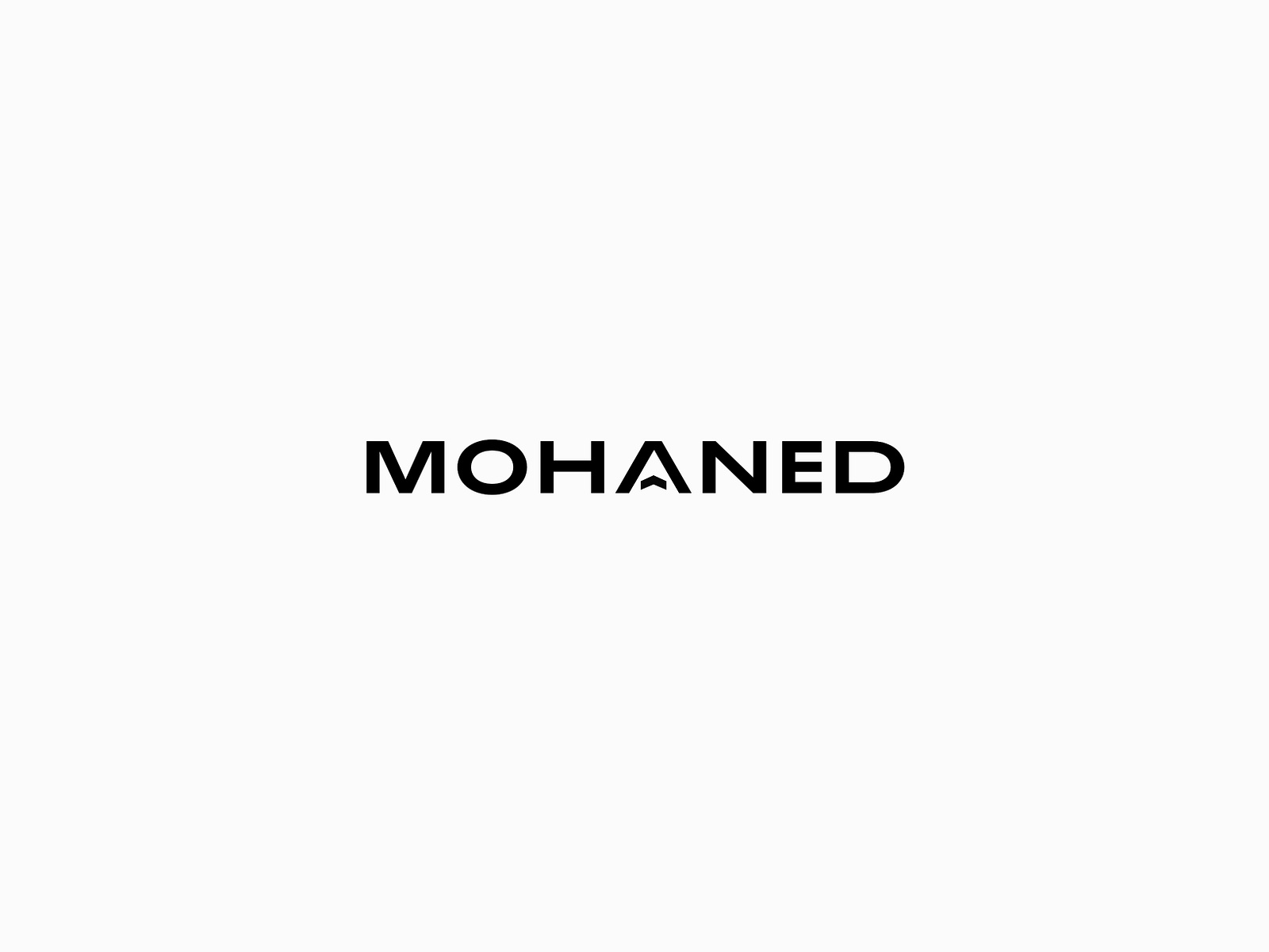 Project Mohaned logo design ~~ by Nedal Alshefllow on Dribbble