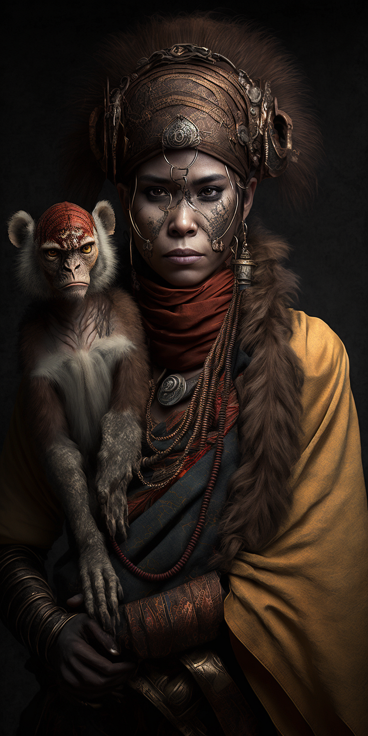 Monkey King. Realistic art. by Ruslan Mussin on Dribbble