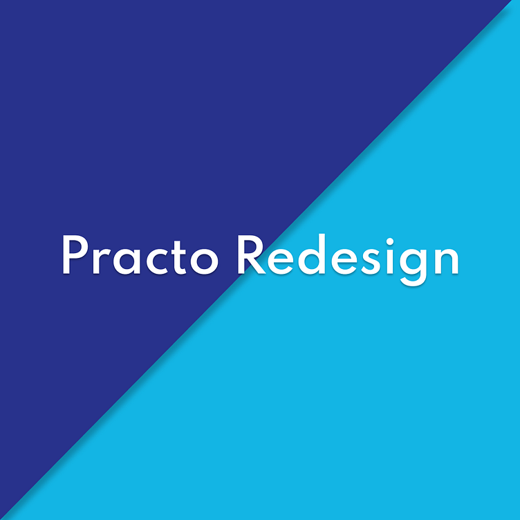 Practo Redesign by Puja Bhattacharjee on Dribbble