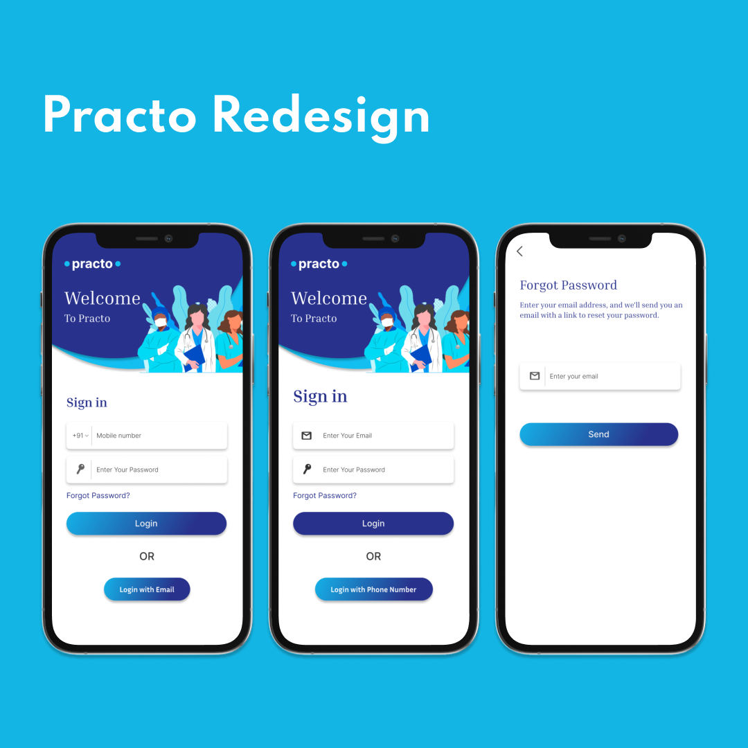 Practo Redesign by Puja Bhattacharjee on Dribbble
