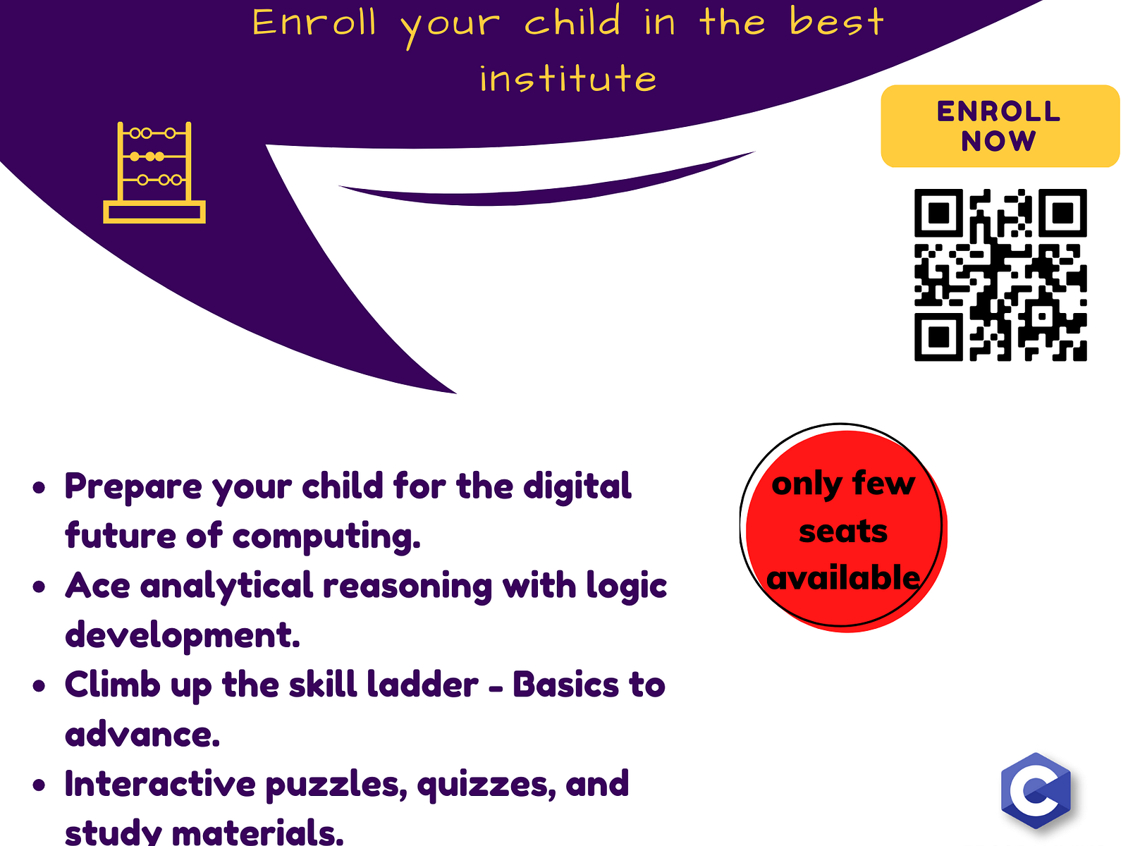 SK Learning Labs Kids Bootcamp Poster Design by Kush Jani on Dribbble