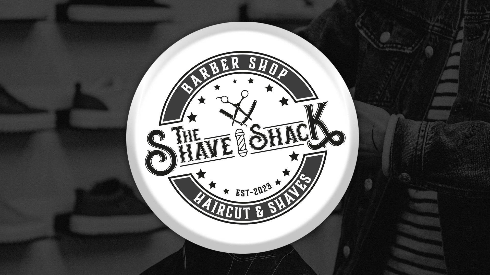 The Barber Shop_Modern Haircut & Shaves Logo_The Shave Shack by ...