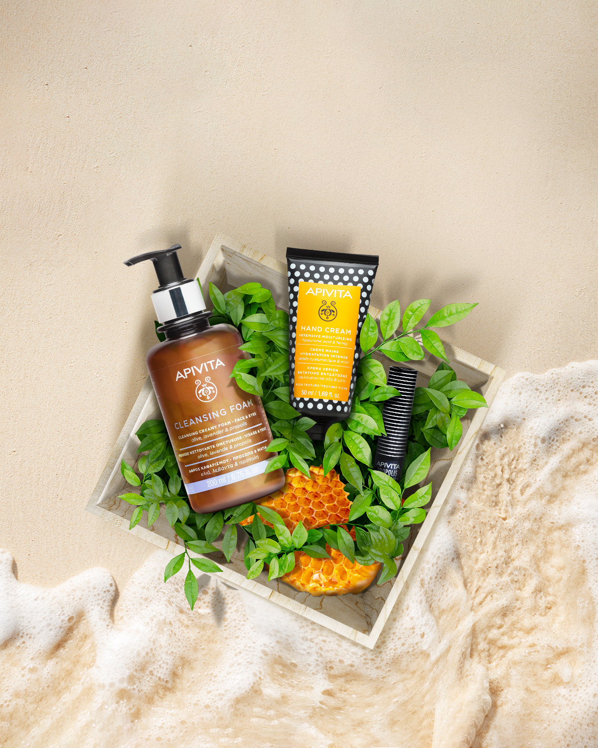 APIVITA KEY VISUALS : Greek nature by Aom Thanatcha on Dribbble